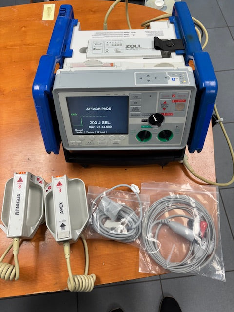 Zoll E-Series USED with CO2 & Spo2, ECG , HARD PADDLES – ILAP Biomed